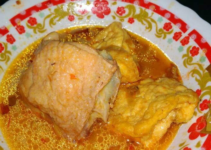 Resep Kare tahu ayam oleh Rosita - Cookpad