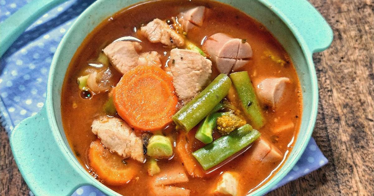 24 resep sosis merah blackpaper simple enak dan mudah - Cookpad