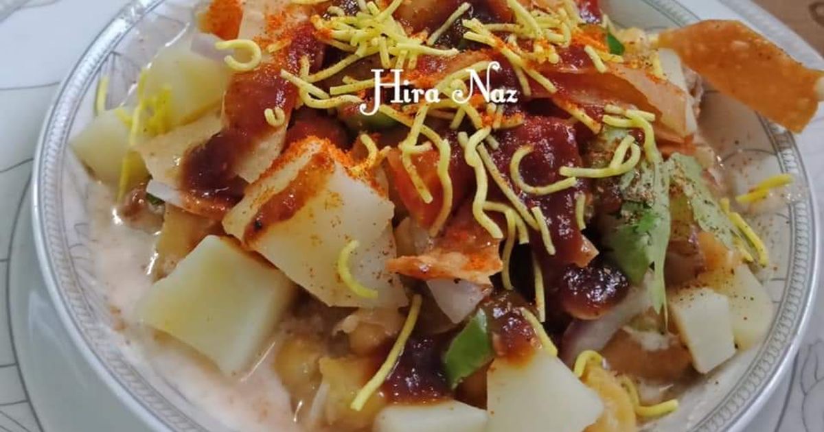 Special Chana Chaat With Allu Recipe By Hira Naz