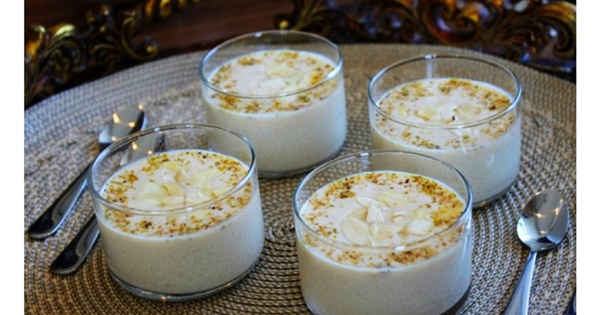 Firni Pakistani Rice Pudding Recipe by Ambreen Malik - Cookpad