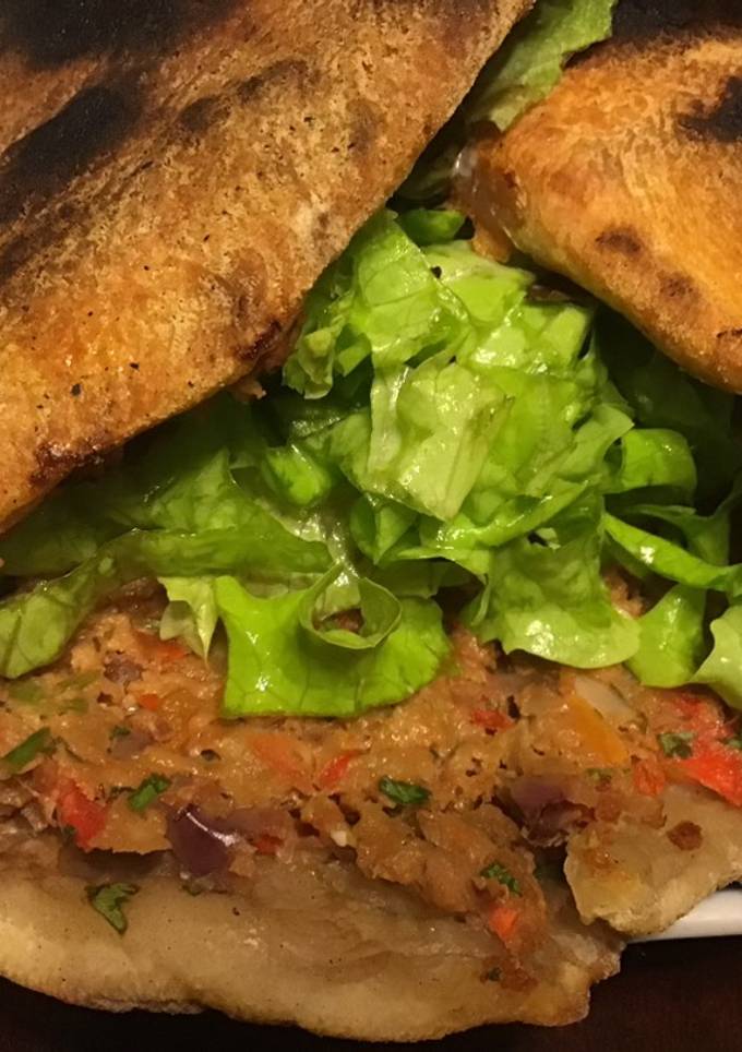 California Farm Panfried Pizza Wraps Recipe by Hobby Horseman - Cookpad