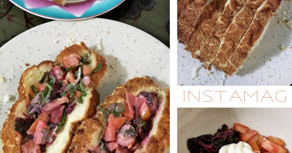 Resep Sandwich sayur sehat oleh MimiFinda - Cookpad