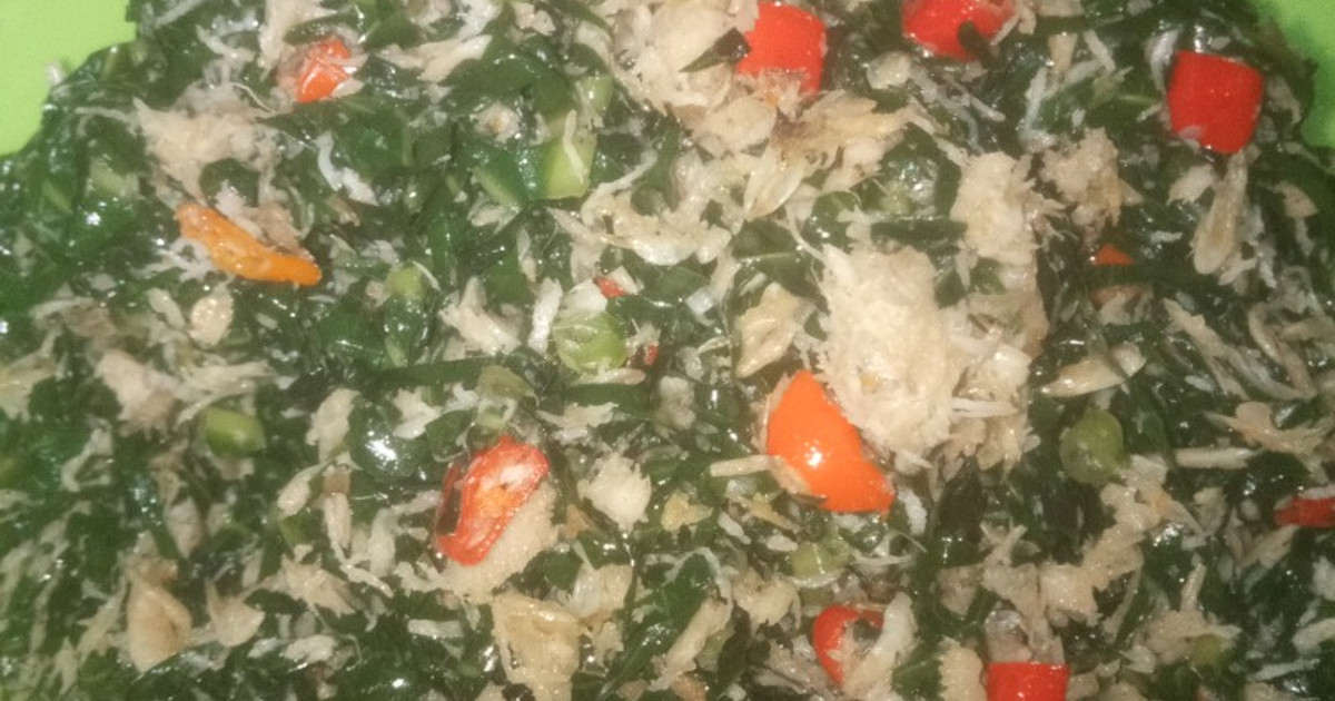 Resep Oseng Udang Rebon Daun Mengkudu / Urab Daun Mengkudu oleh Nur ...