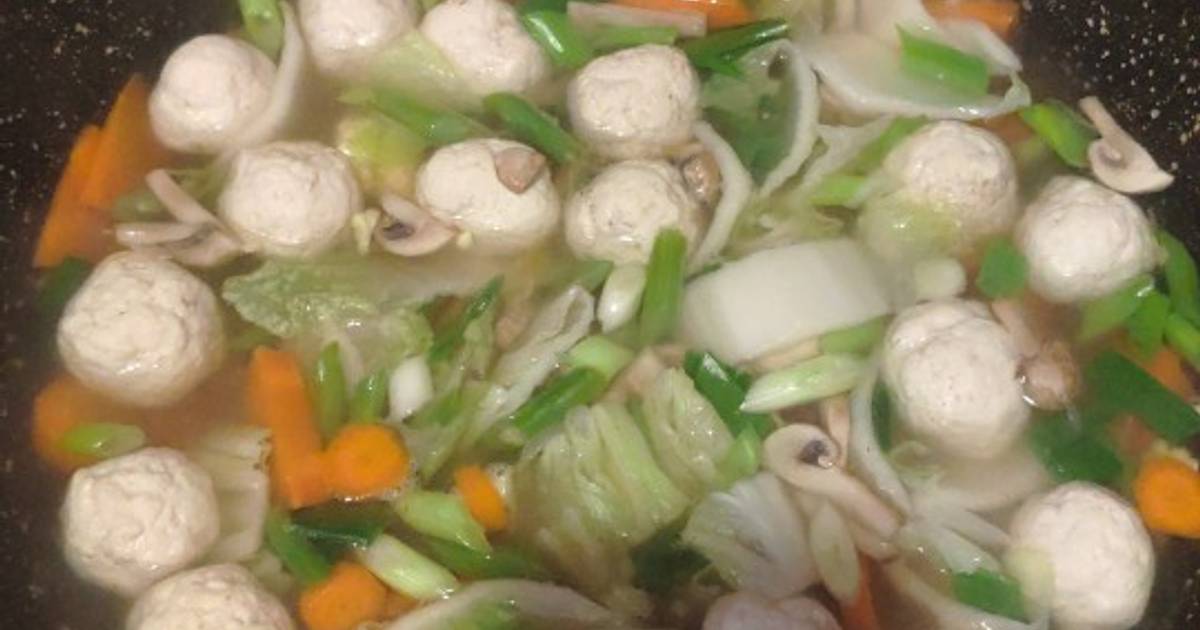 36 resep sayur sop bakso dan udang enak dan mudah - Cookpad