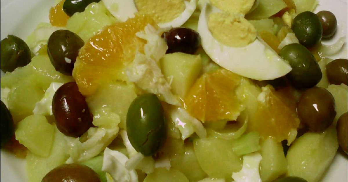 Ensalada Malagueña Receta de Mayte Fuentes Garcia