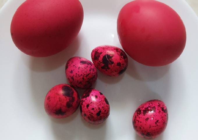 Resep Telur Merah Ulang Tahun ~ Resep 1 oleh Hety Priscilla - Cookpad
