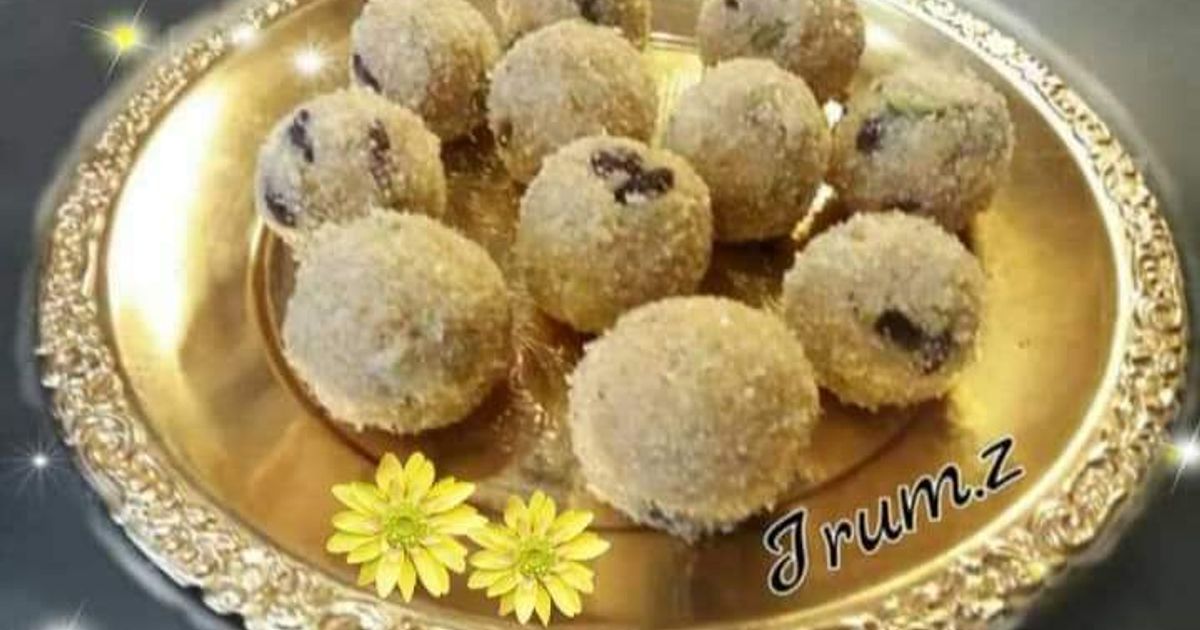 🍚Sooji Ladoo🍚 (Rava Or Semolina Ladoo Or Balls) Recipe by Irum Zaidi ...