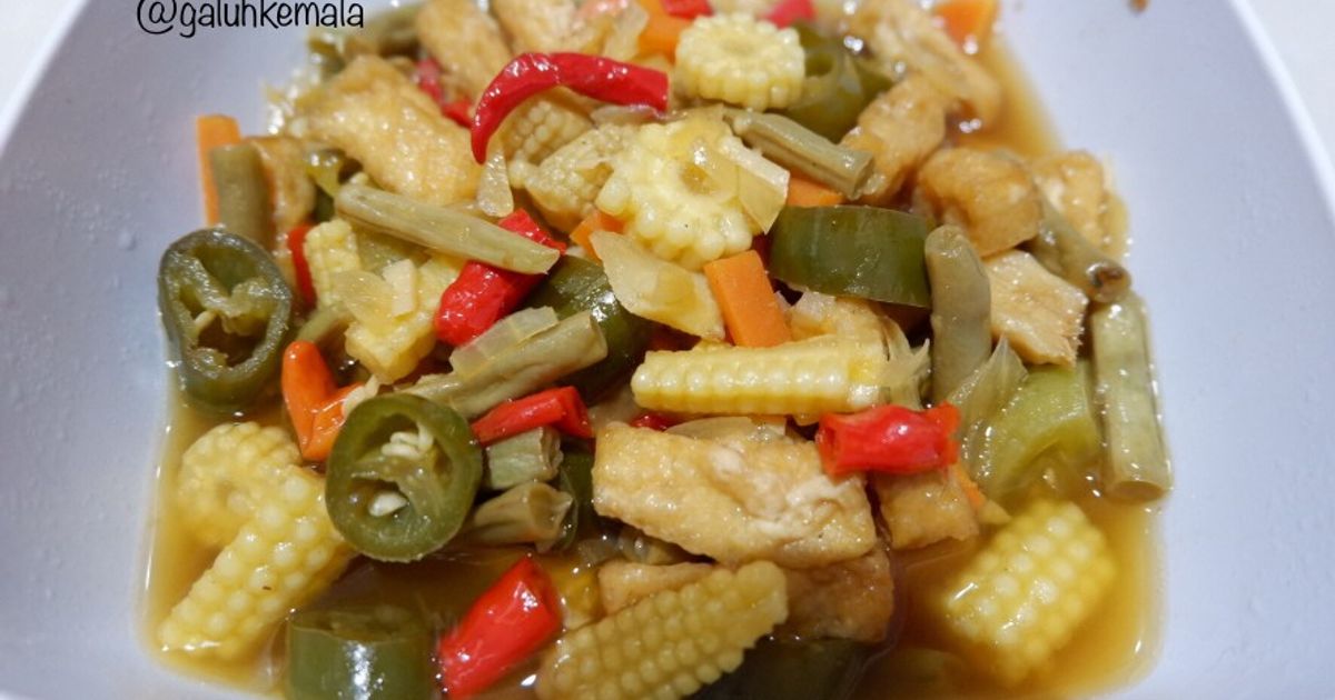 Resep Putren: Asem Asem Tahu Ala Anak Kost oleh Galz Kitchen - Cookpad