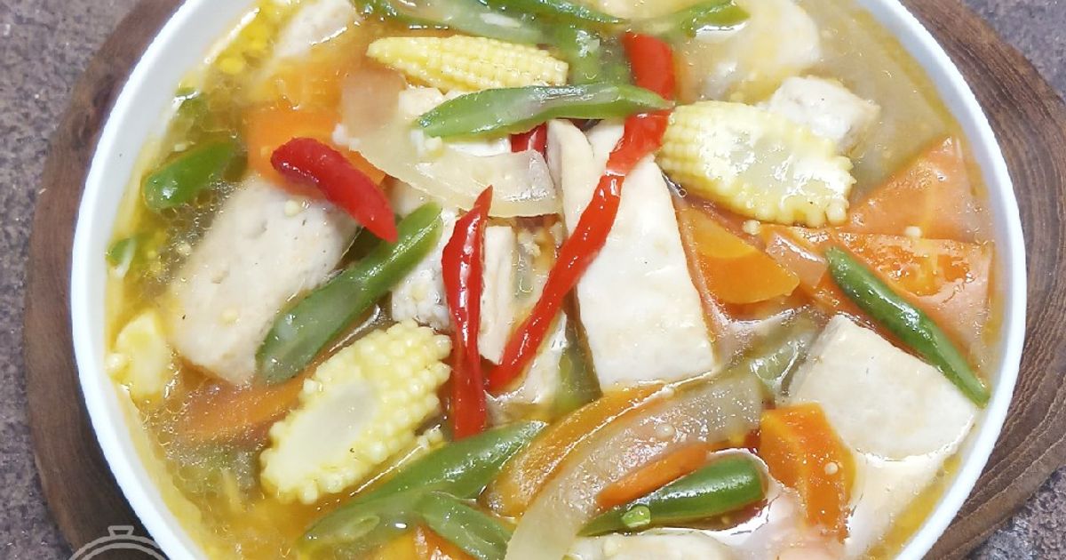 Resep capcay tahu simpel rumahan enak dan mudah - Cookpad