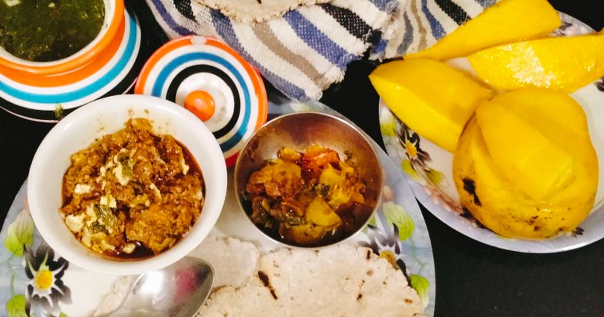 Barley Roti 😋 Jau ki Roti (paratha 😋) Recipe by Jyoti Prakash Assudani ...