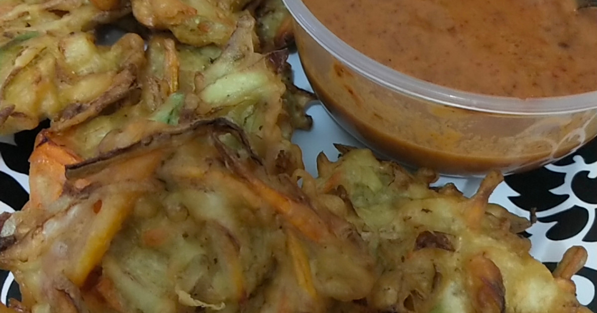 Resep Bakwan Sayur Bumbu Saus Kacang oleh Herlin Marda - Cookpad