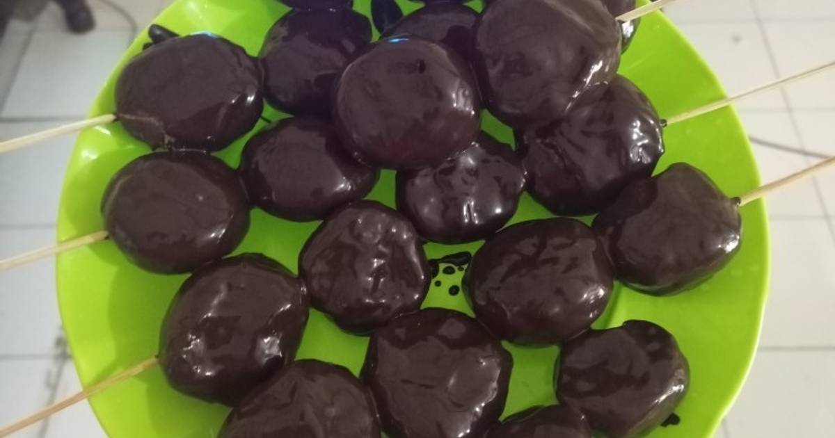 Resep Sate Donat coklat oleh ifa elilina - Cookpad
