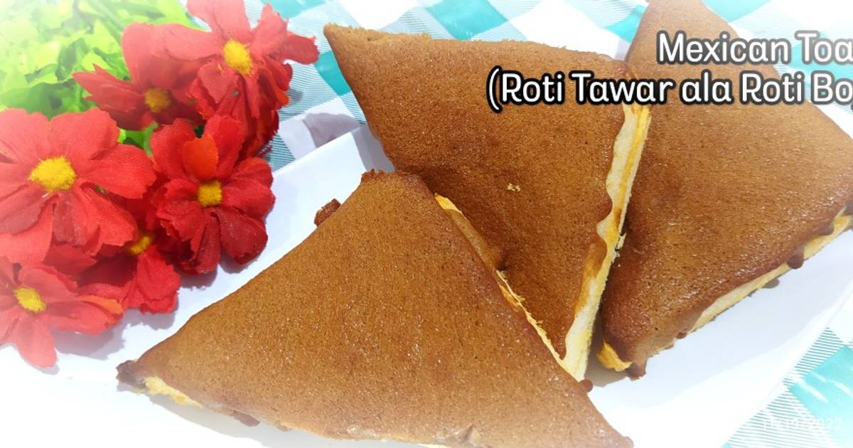 Resep Mexican Toast (Roti Tawar ala Roti Boy) 👍 oleh D'Sizta - Cookpad