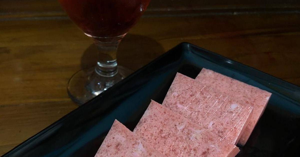 8 resep puding rosella enak dan mudah - Cookpad