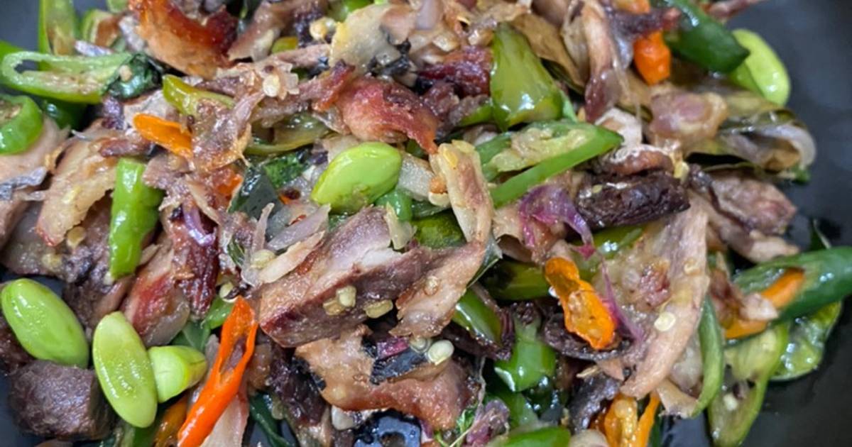 Resep Oseng Tuna Cabe Ijo oleh Ainun Cahaya - Cookpad