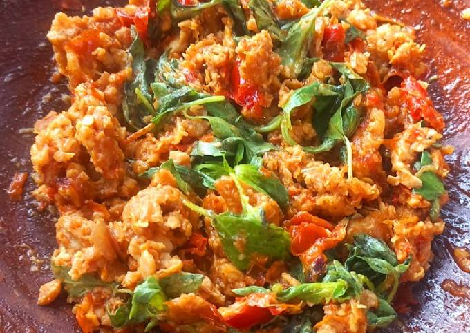 Resep Sambel Tempe Kemangi oleh Riia Pink - Cookpad