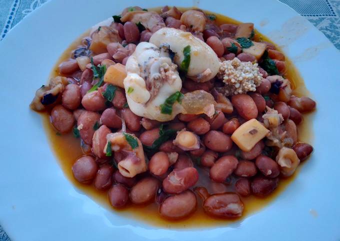 Feijoada de choco com Espinafres e Ovas Receita por "Tasca Del Arte" 🇵🇹 ...