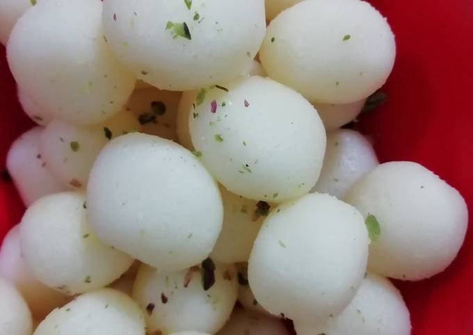 Mini rasgullas Recipe by bansal shailee - Cookpad