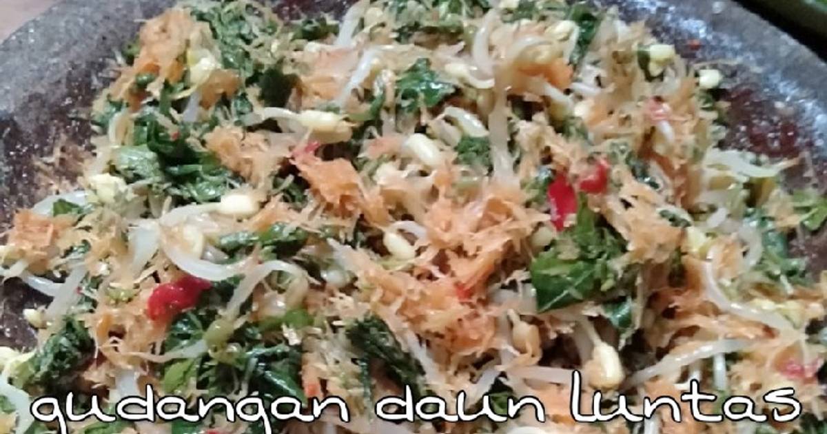 Resep Gudangan daun luntas oleh Ira Priyono - Cookpad