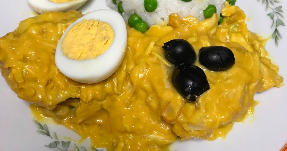 Ají de (pollo) Receta de yenit julia tajiri- Cookpad