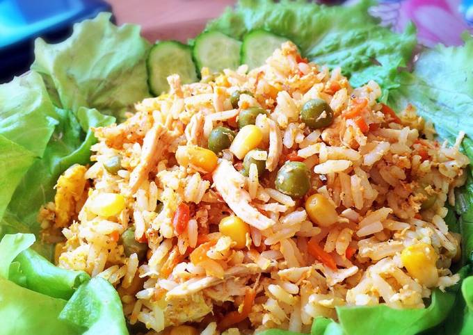 Resep Russian Chicken & Veggies Plov (Rice Pilaf) Simpel dengan Rice ...