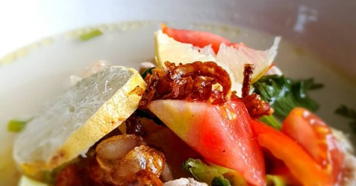Resep Soto Sadang Purwakarta (ayam) oleh Lucky Kitchen - Cookpad