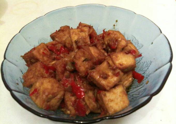Resep Tahu Balado Tauco oleh ireine b. - Cookpad