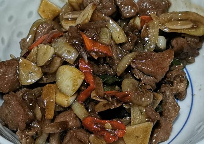 Resep Saikoro Beef Lada Hitam ala Subi 😍 oleh Shari Soebijanto - Cookpad