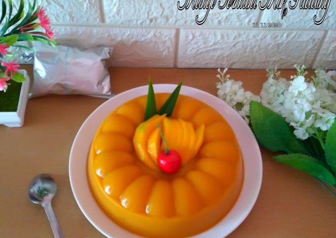 Resep #Mango Formula Milk Pudding oleh Riana Rasyahlee - Cookpad