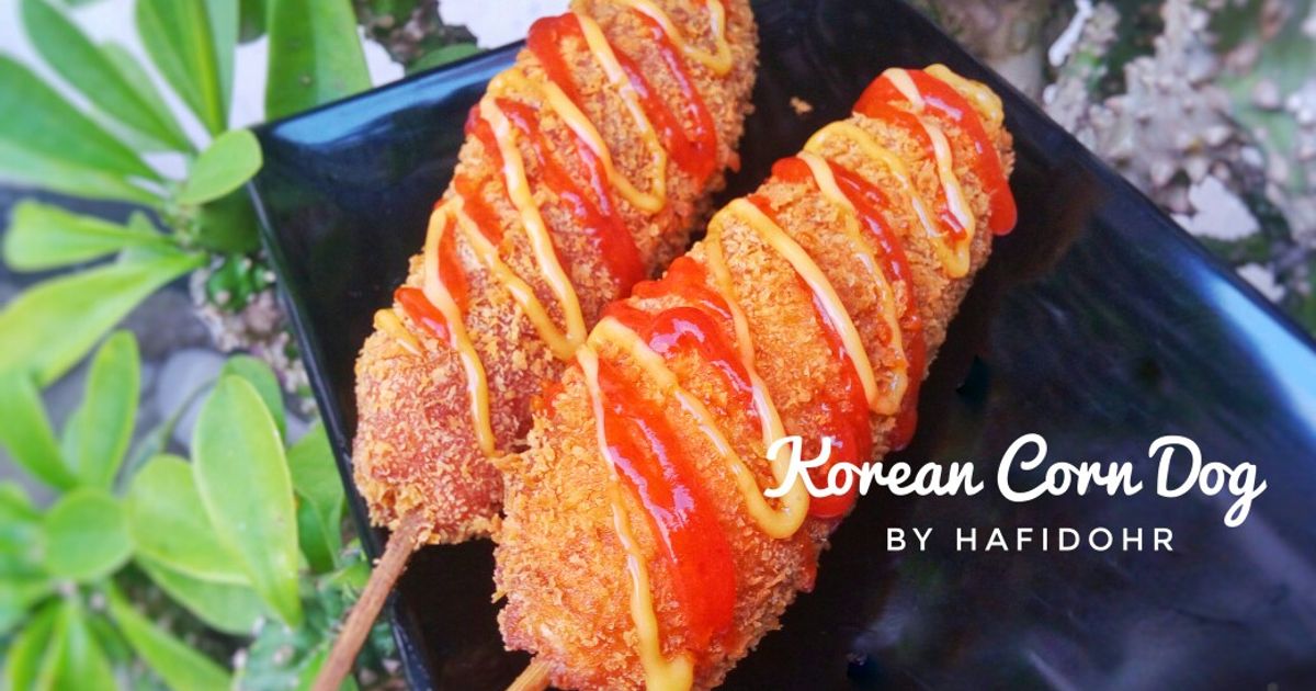 1.375 resep cara buat cron dog enak dan mudah - Cookpad