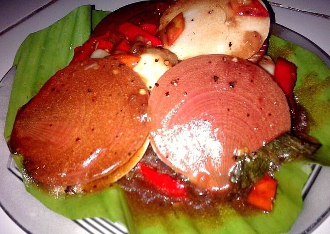 Resep Scallop / simping lada hitam oleh dinda yunie - Cookpad