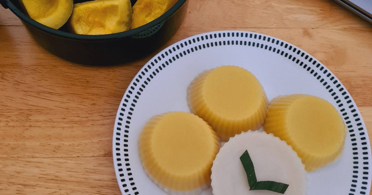Resep Talam Labu Kabocha oleh Okky Septiany - Cookpad