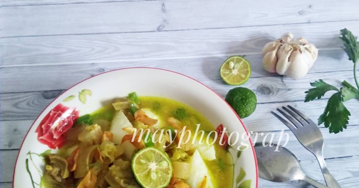 Resep Lontong kikil surabaya oleh Dwi Irmaya Sari - Cookpad