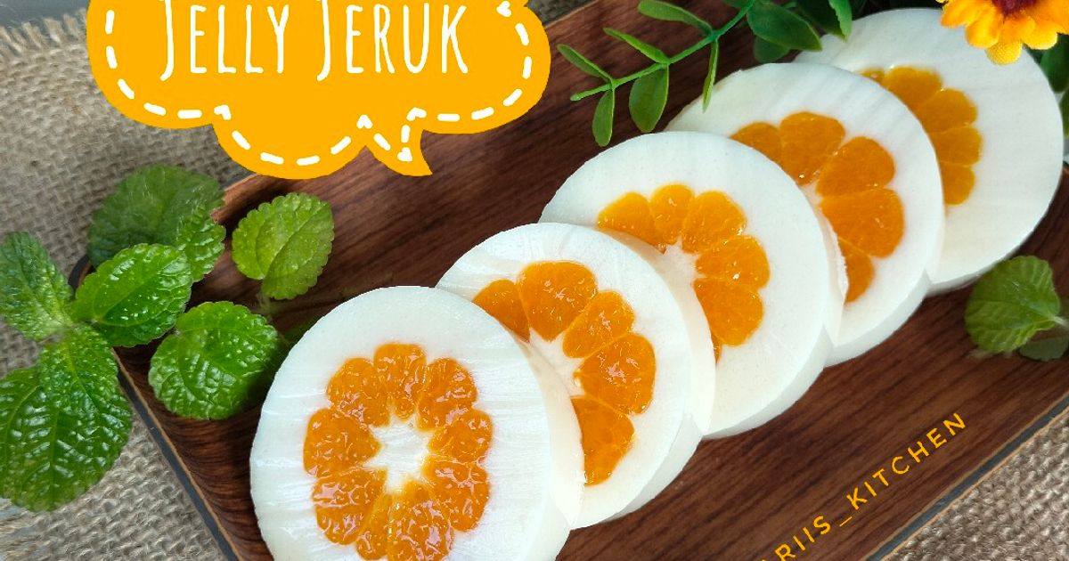 Resep Jelly Jeruk oleh Sari's Kitchen - Cookpad