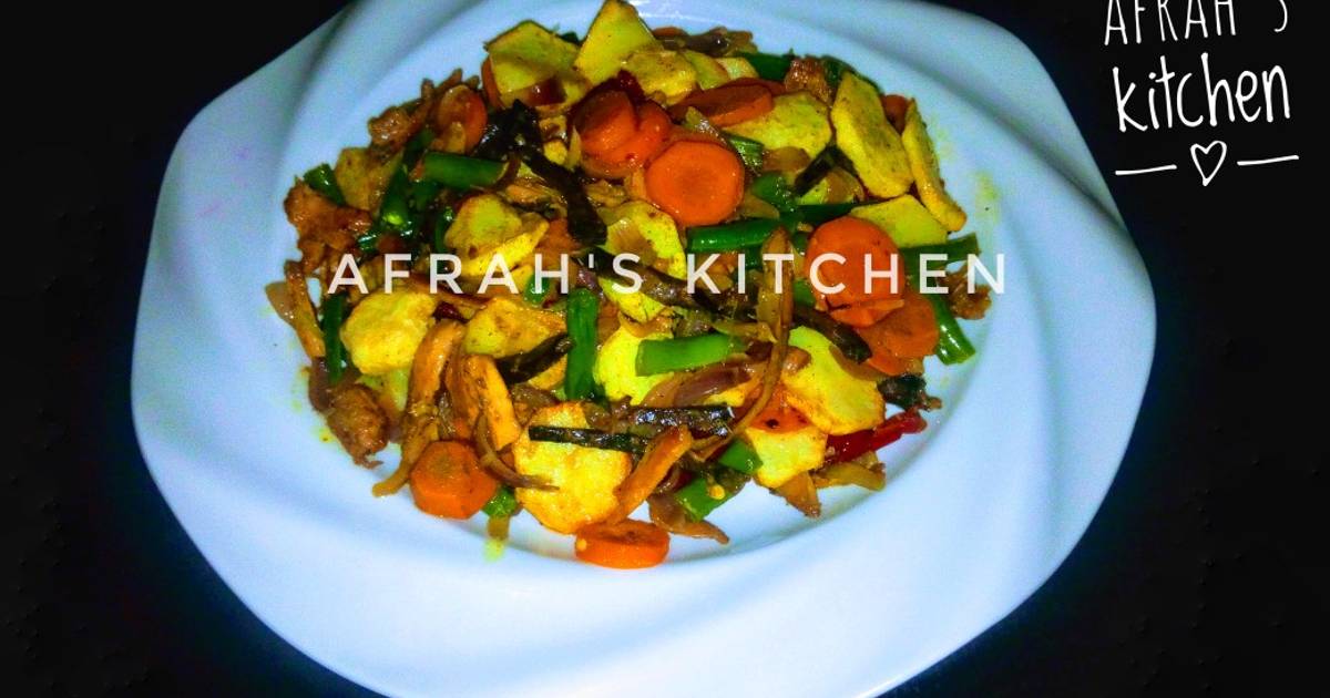 Sultan chips 3 girki daga Afrah's kitchen - Cookpad