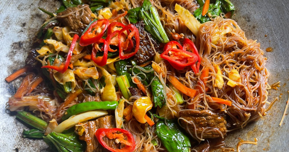 Resipi Mee Hoon Goreng Daging oleh Shynn Samsuddin - Cookpad