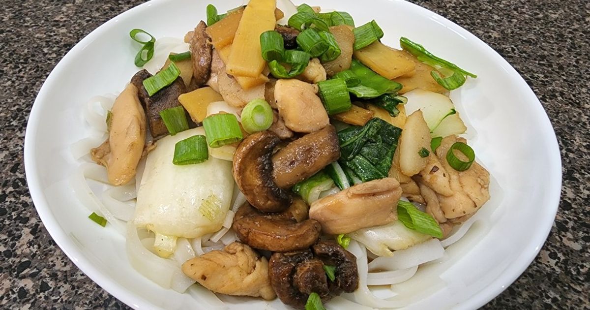 Dad's Chinese Noodle Recipe By David Tong