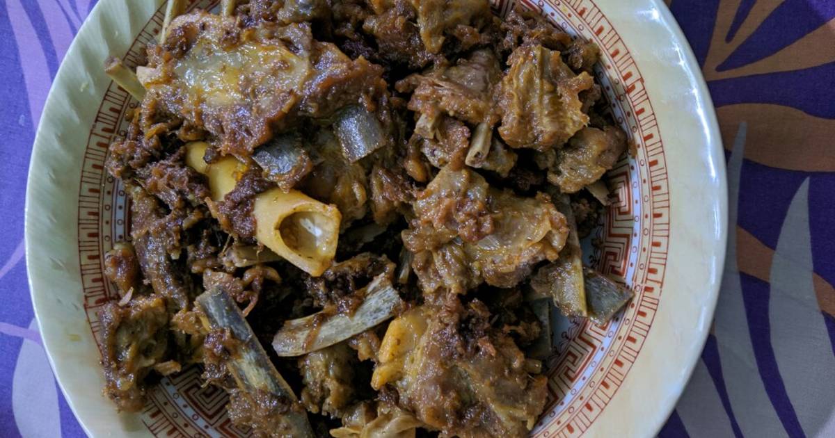 Bhona hua mutton ghost Recipe by Manvi Niazi - Cookpad