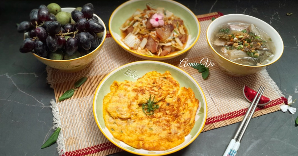 Cách Làm Món Cơm Nhà Với Các Món Ngon Từ Các Loại Rau Cải của Annie Vo ...