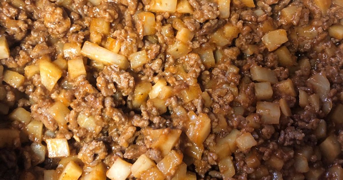 Picadillo With Potatoes Recipe by Fabiola Langarica