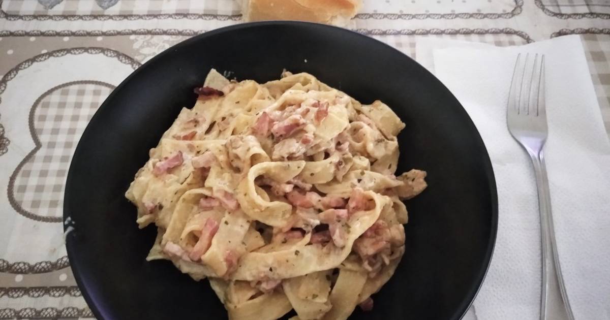 Pasta con nata - 2.717 recetas caseras- Cookpad