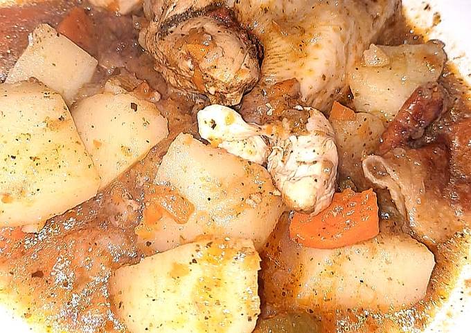 Pollo a la portuguesa 🍗 Receta de Cecilia Pérez - Cookpad
