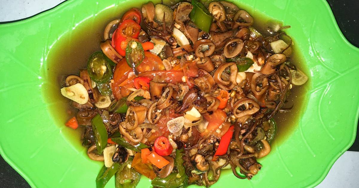 435 resep cara memasak sotong kering asin enak dan mudah - Cookpad