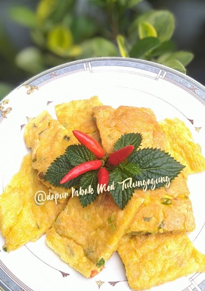 Resep 68. Telor Dadar Daun Brambang oleh Dapur Mbak Wied Tulungagung ...