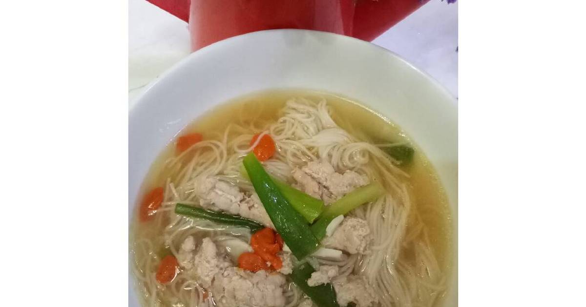 169 resep misua kuah herbal enak dan mudah - Cookpad