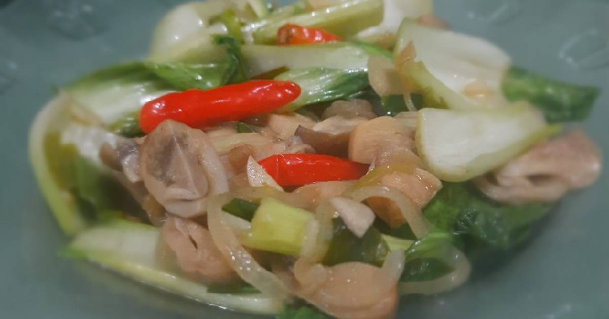 190 resep pokcoy jamur merang enak dan mudah - Cookpad
