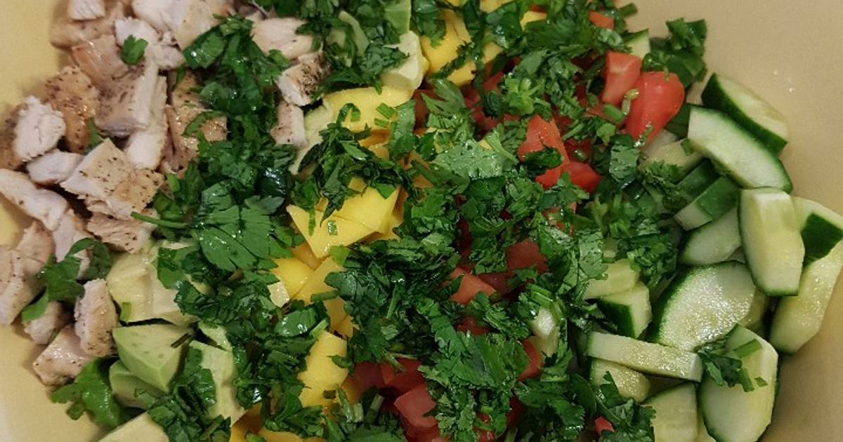 طريقة عمل سلطة افوكادو 249 وصفة سلطة افوكادو سهلة وسريعة كوكباد