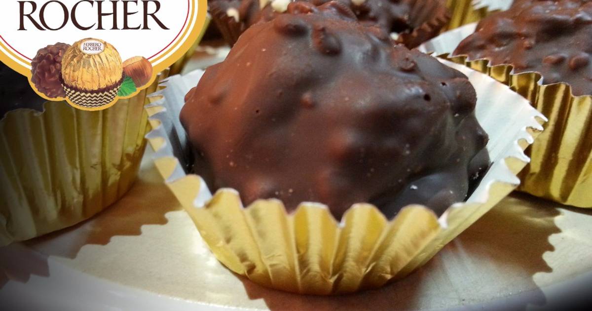 Helado de ferrero rocher - 4 recetas caseras- Cookpad