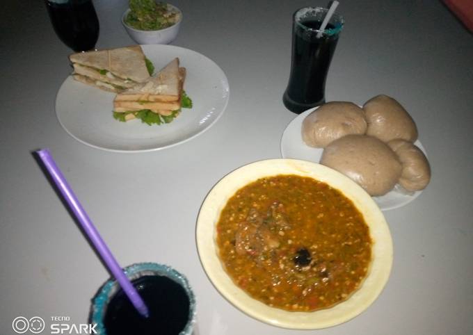 Miyar kubewa da tuwon alkama girki daga Khulsum Kichin And More - Cookpad