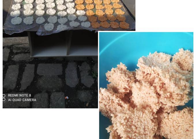 Resep Rengginang ketan oleh Aprilia Bu'e Zafran - Cookpad